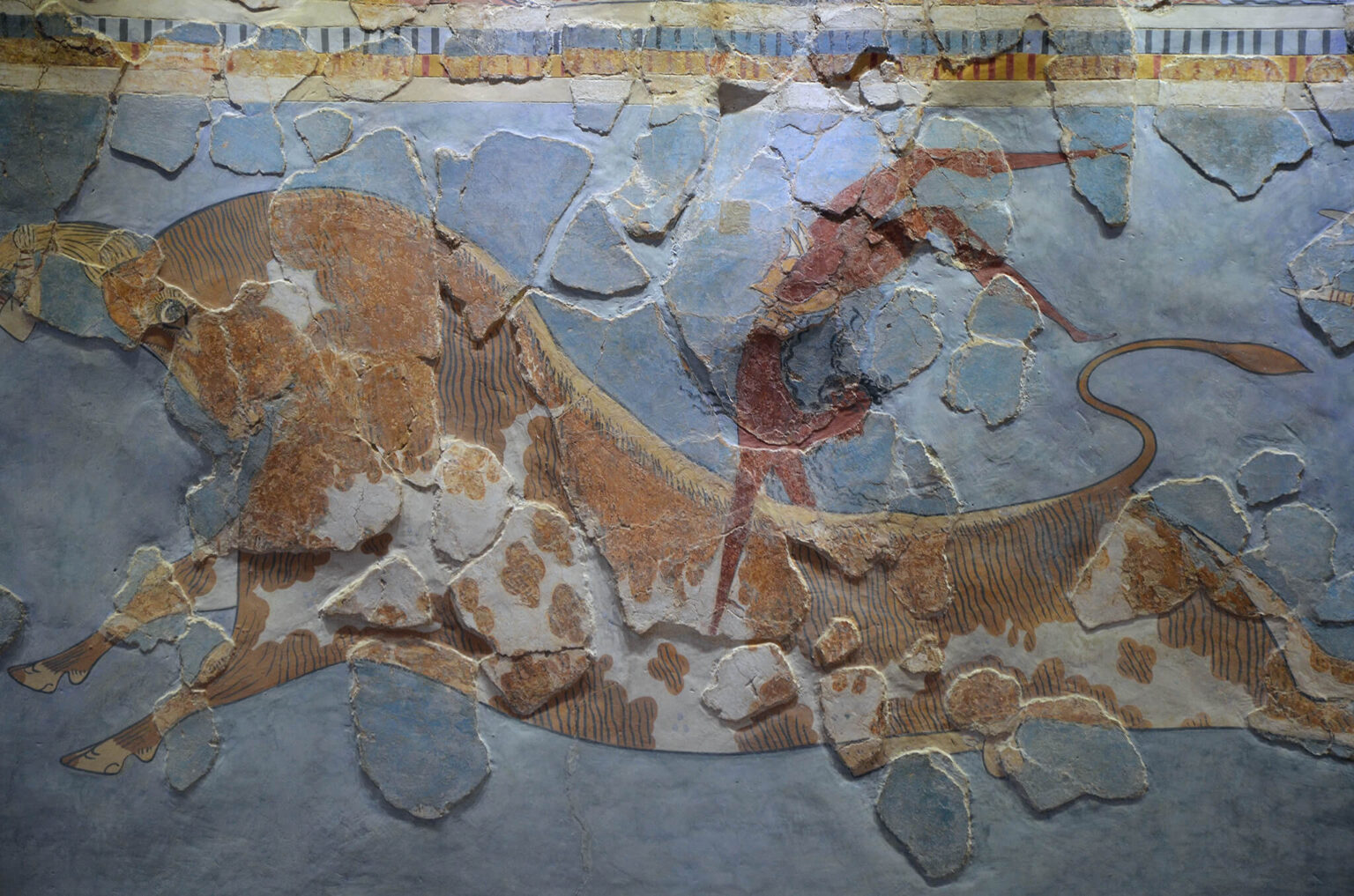 The Minoan Bull Leaping Fresco - A Scholarly Skater Art History
